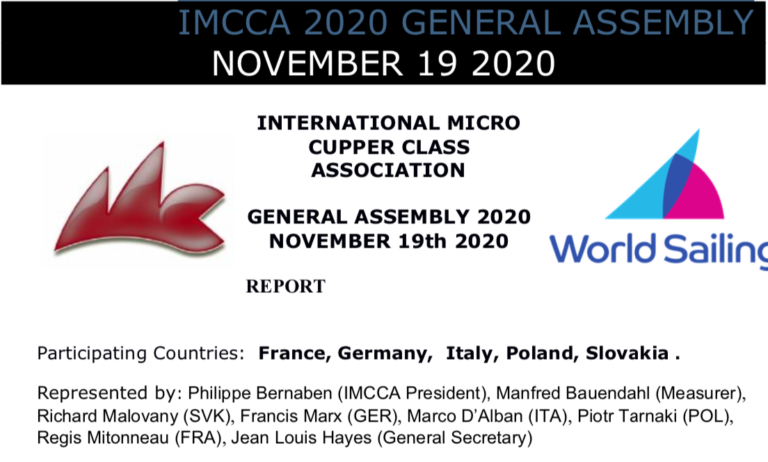 General Assembly 2020 - IMCCA